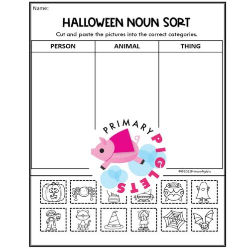 Halloween Fun Packet | October Morning Work No Prep Worksheets | Made ...