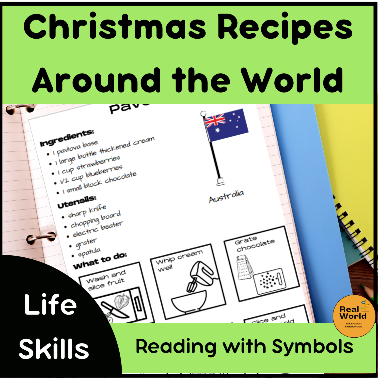 Christmas recipes life skills cooking around the world | Made By Teachers