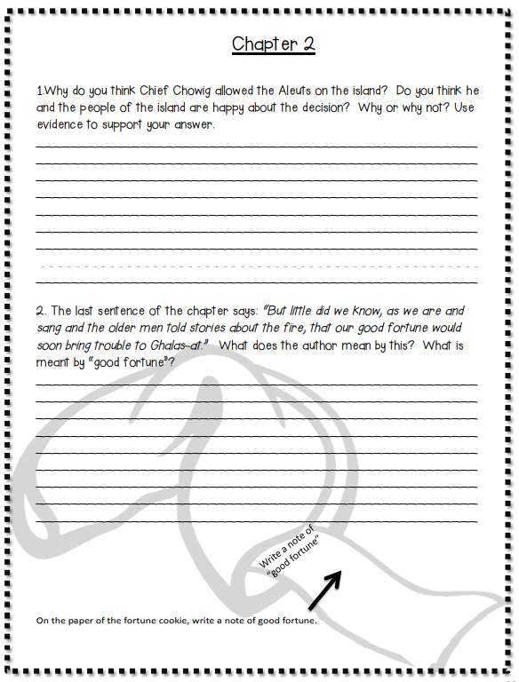 Island of the Blue Dolphins Skill based lessons, activities ...