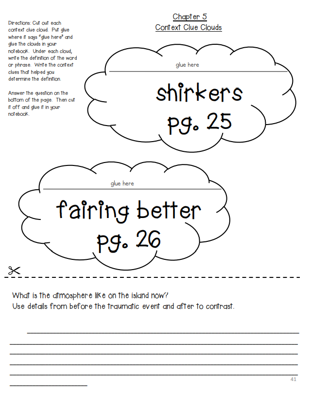 Island of the Blue Dolphins Skill based lessons, activities ...