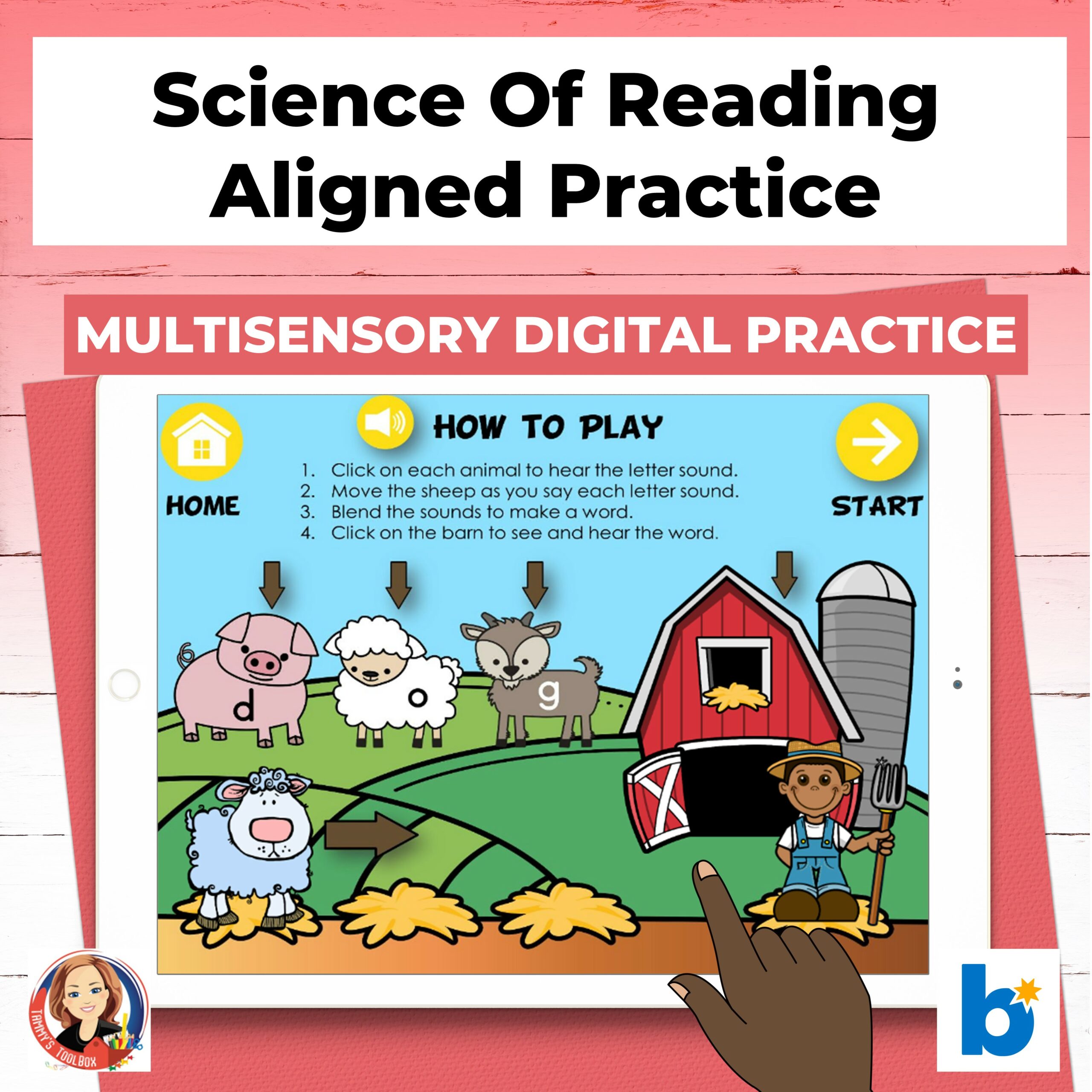 Decoding Short Vowel o CVC Words Digital Activity | Made By Teachers