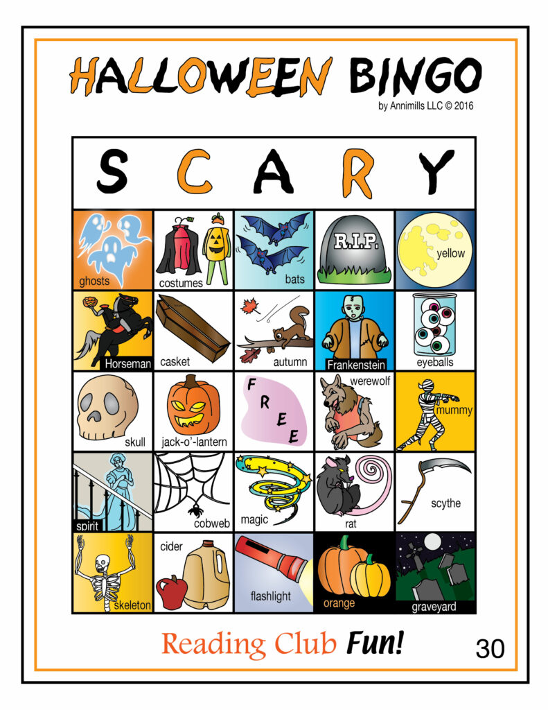 Halloween Bingo (Regular Size - 30 Boards) | Made By Teachers