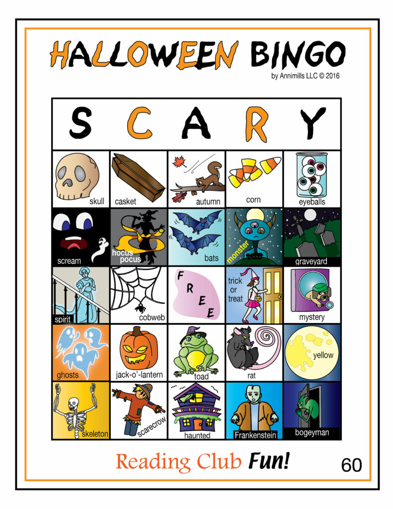 Halloween Bingo Game (Monster-Size - 60 Boards) | Made By Teachers