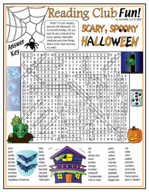 Halloween Compound Words Word Search Puzzle - Made By Teachers
