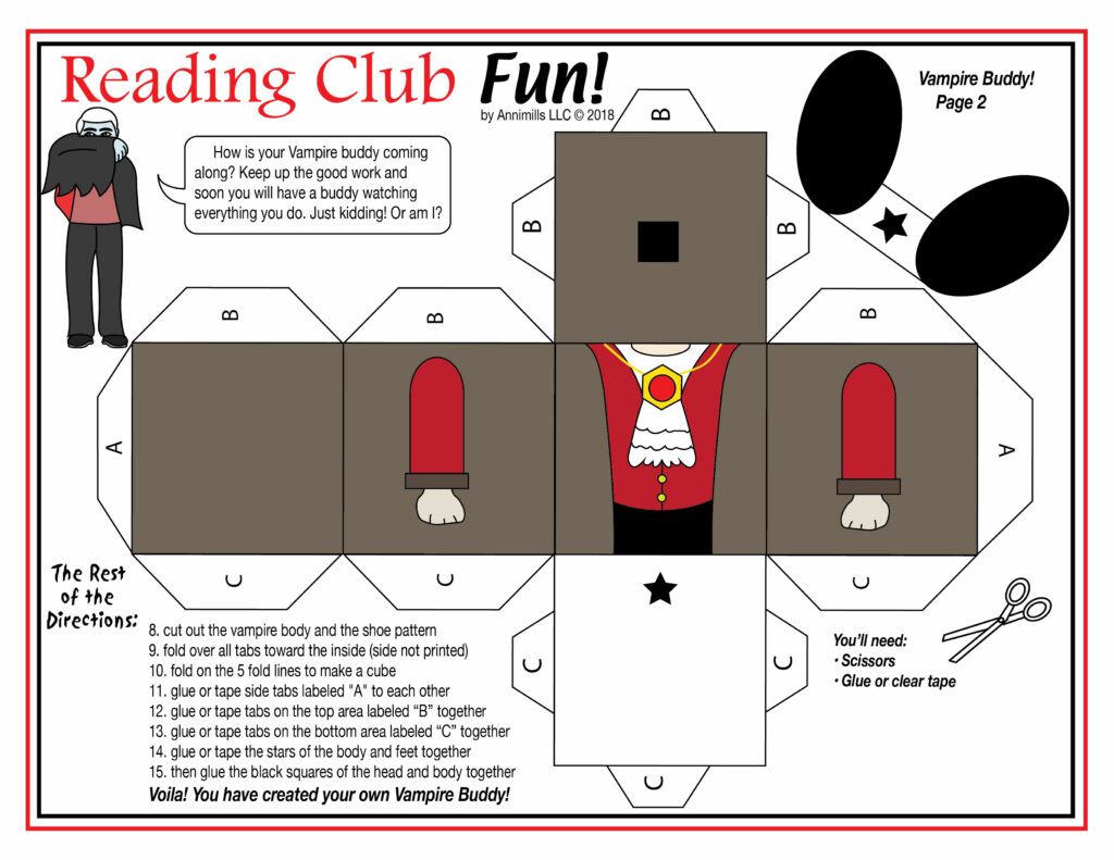 Creature Buddies - (Frankenstein, Witch, Dracula) Easy to Build Anytime ...