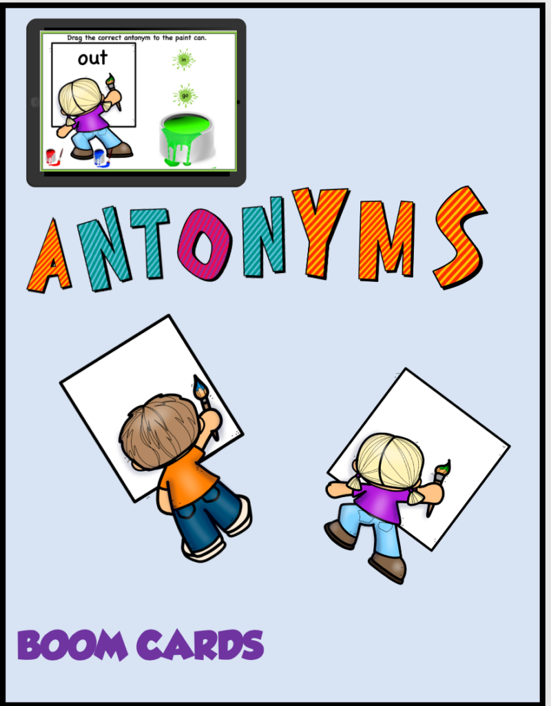 Drag and Drop Antonym Boom Cards - Made By Teachers