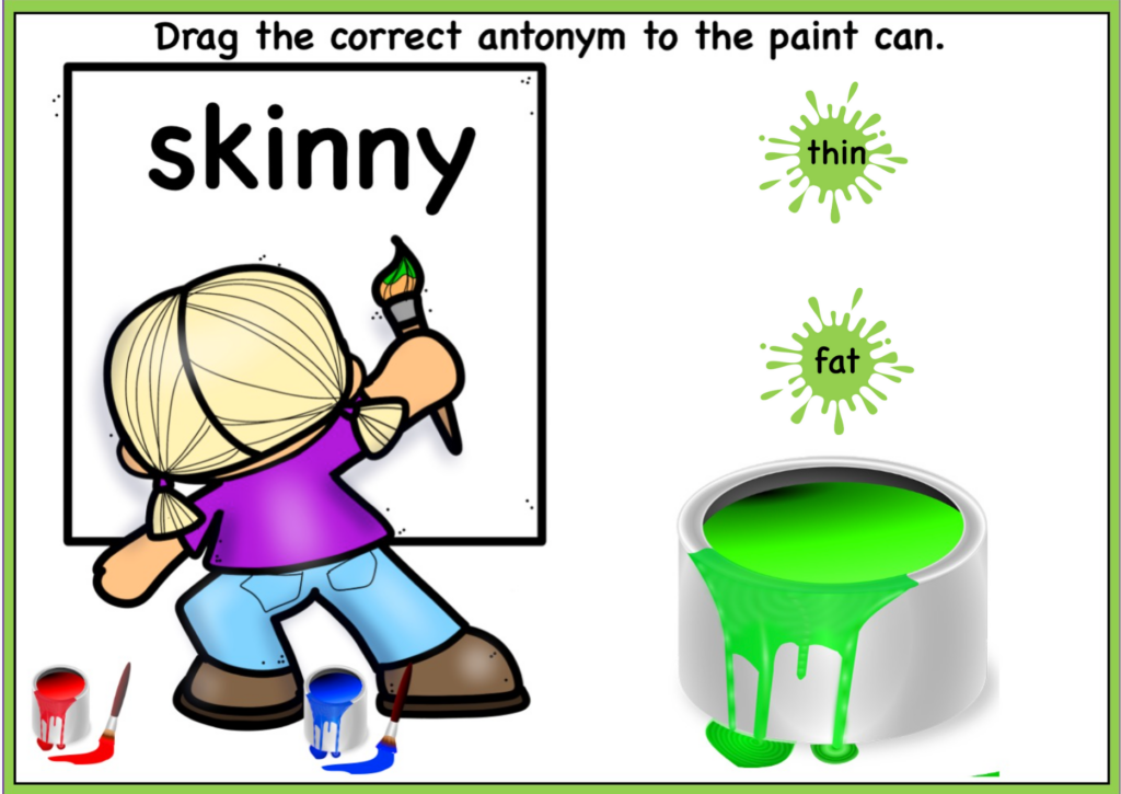 Drag and Drop Antonym Boom Cards | Made By Teachers