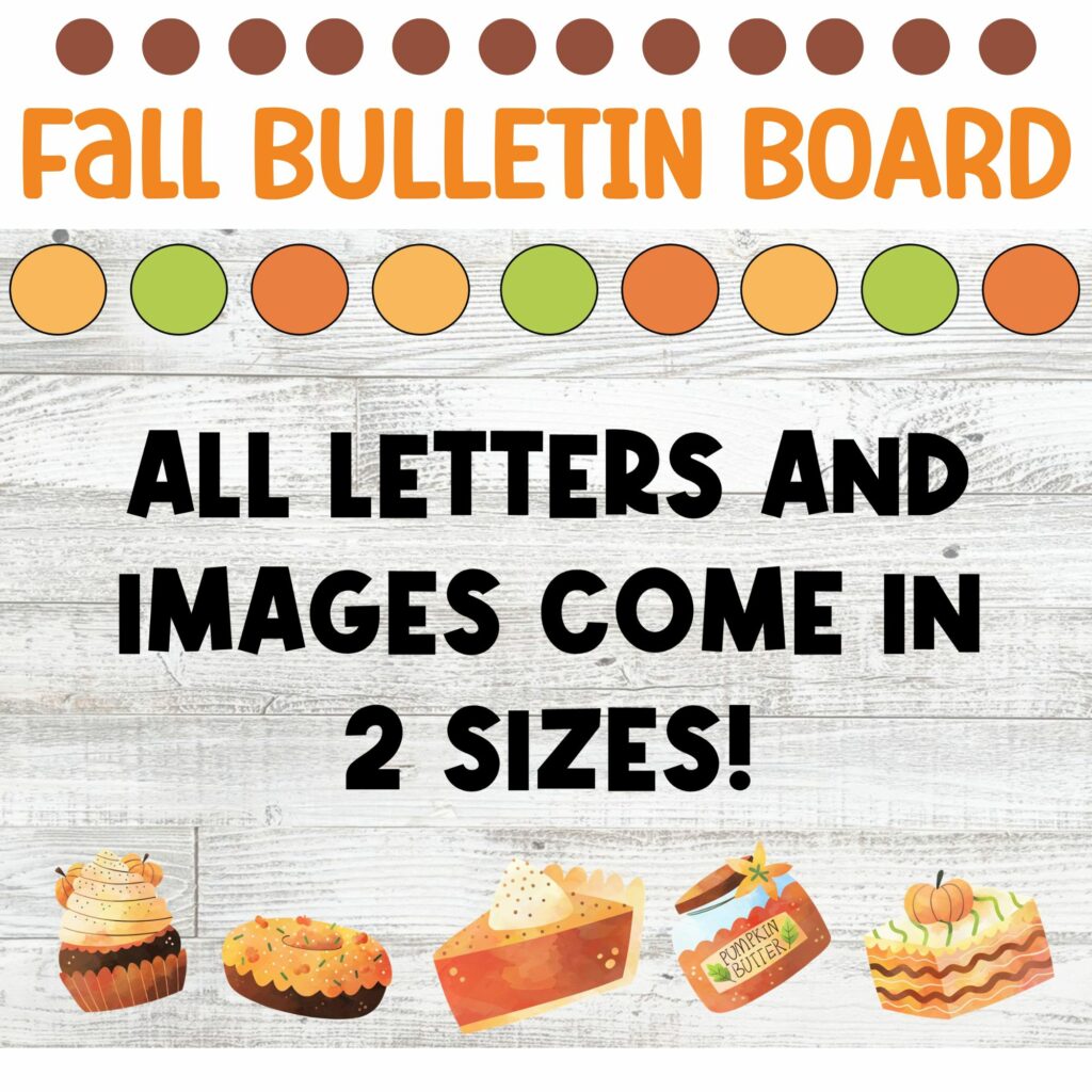 Thanksgiving Bulletin Board and Fall Door Decor, 2 options! - Made By ...