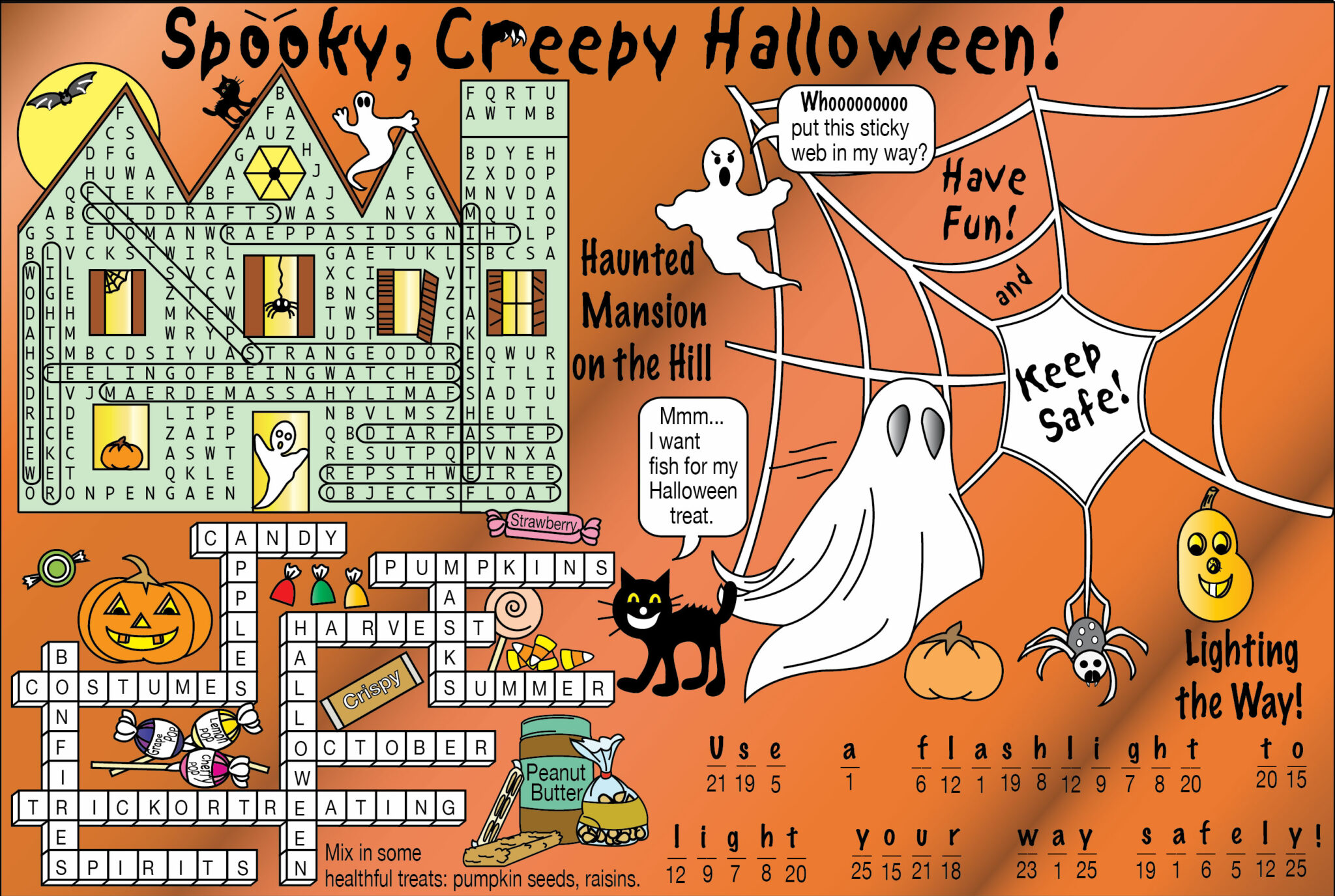 Spooky, Creepy Halloween – Hauntings, History, Safety - Printable ...