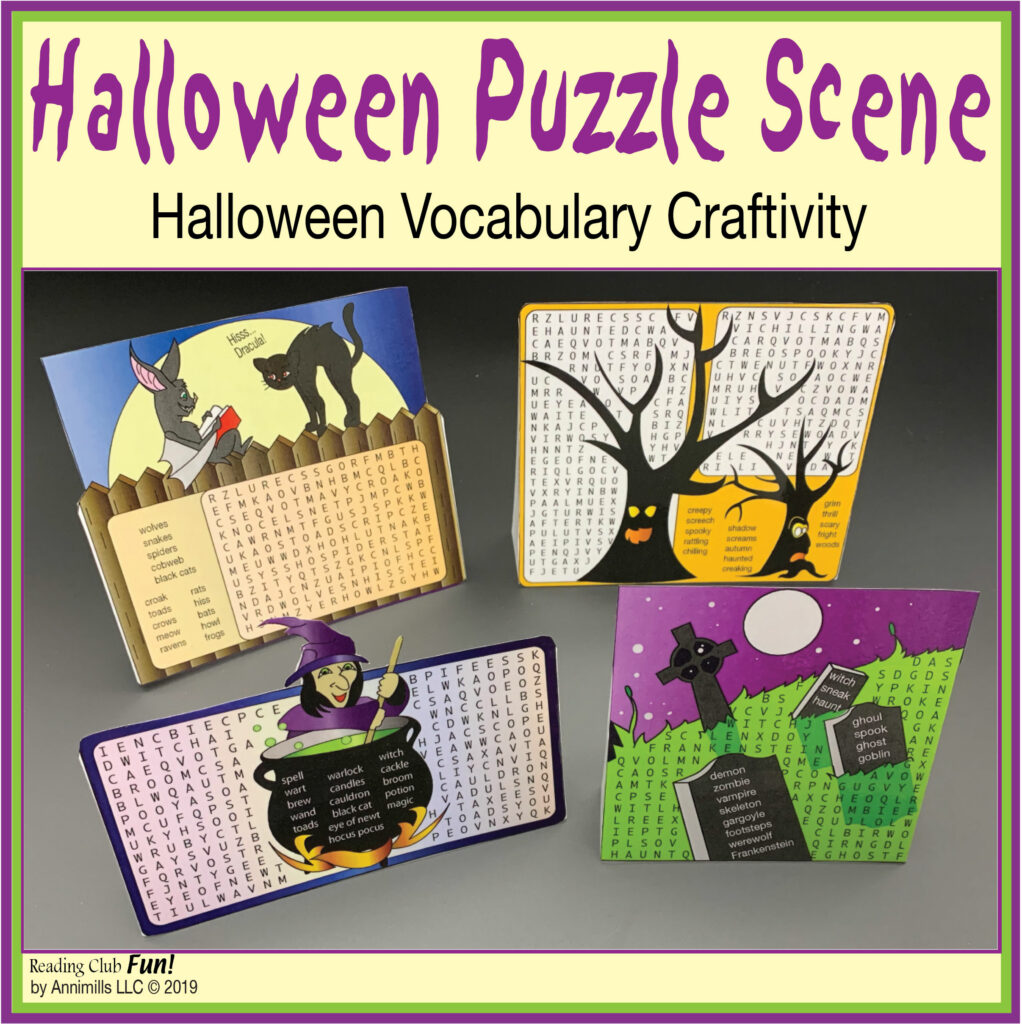 Halloween Activities Printable Bundle – Puzzles, Bingo, Crafts ...