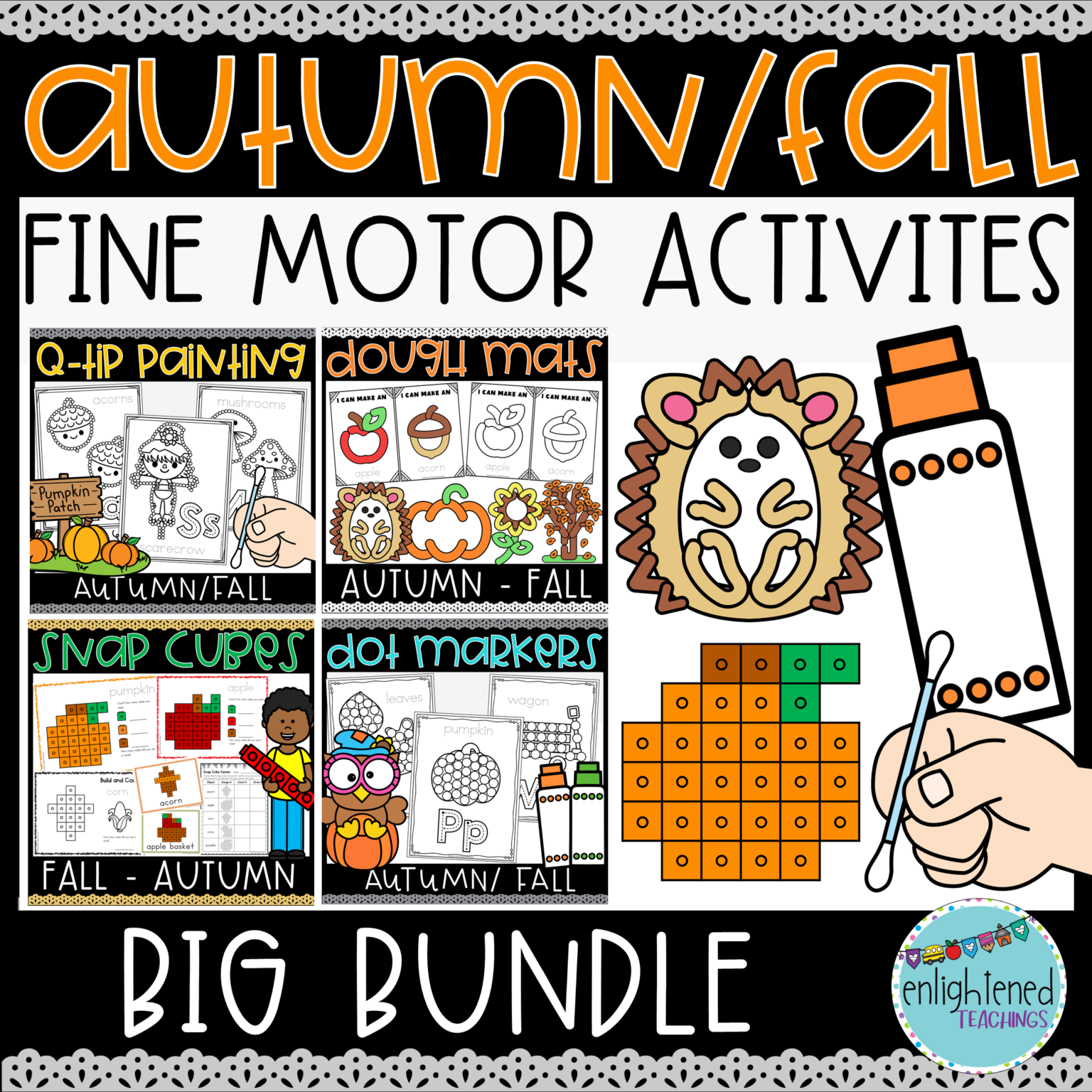 Autumn Fall Fine Motor Activities BUNDLE | Made By Teachers