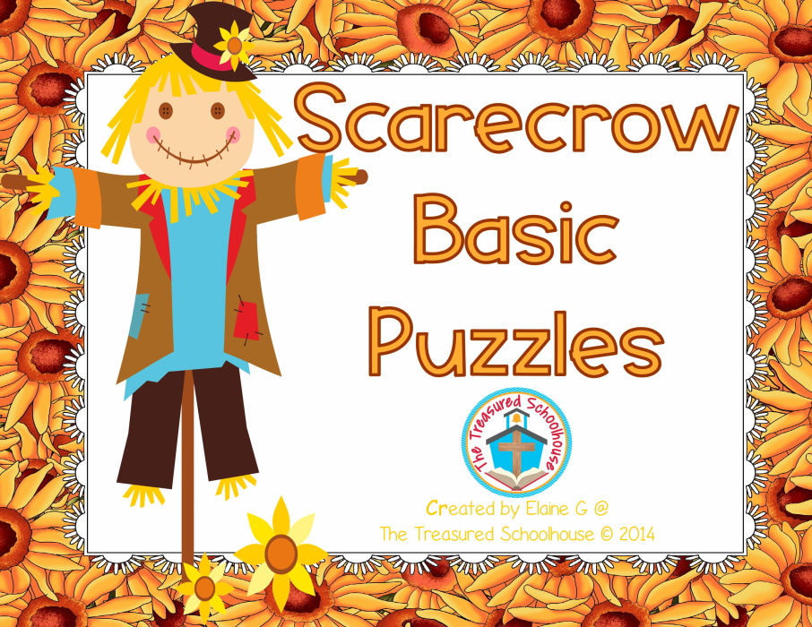 Scarecrow Basic Puzzles | Made By Teachers