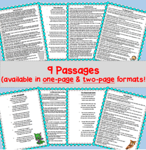 Elements of Poetry, Drama, and Prose: 9 Passages & 50+ Questions ...