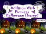 Halloween Themed Addition with Pictures (adding within 10): | Made By ...