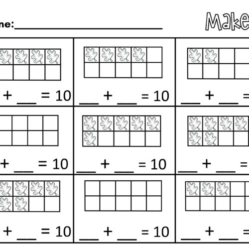 FREE Addition to 10 Task Cards | Made By Teachers