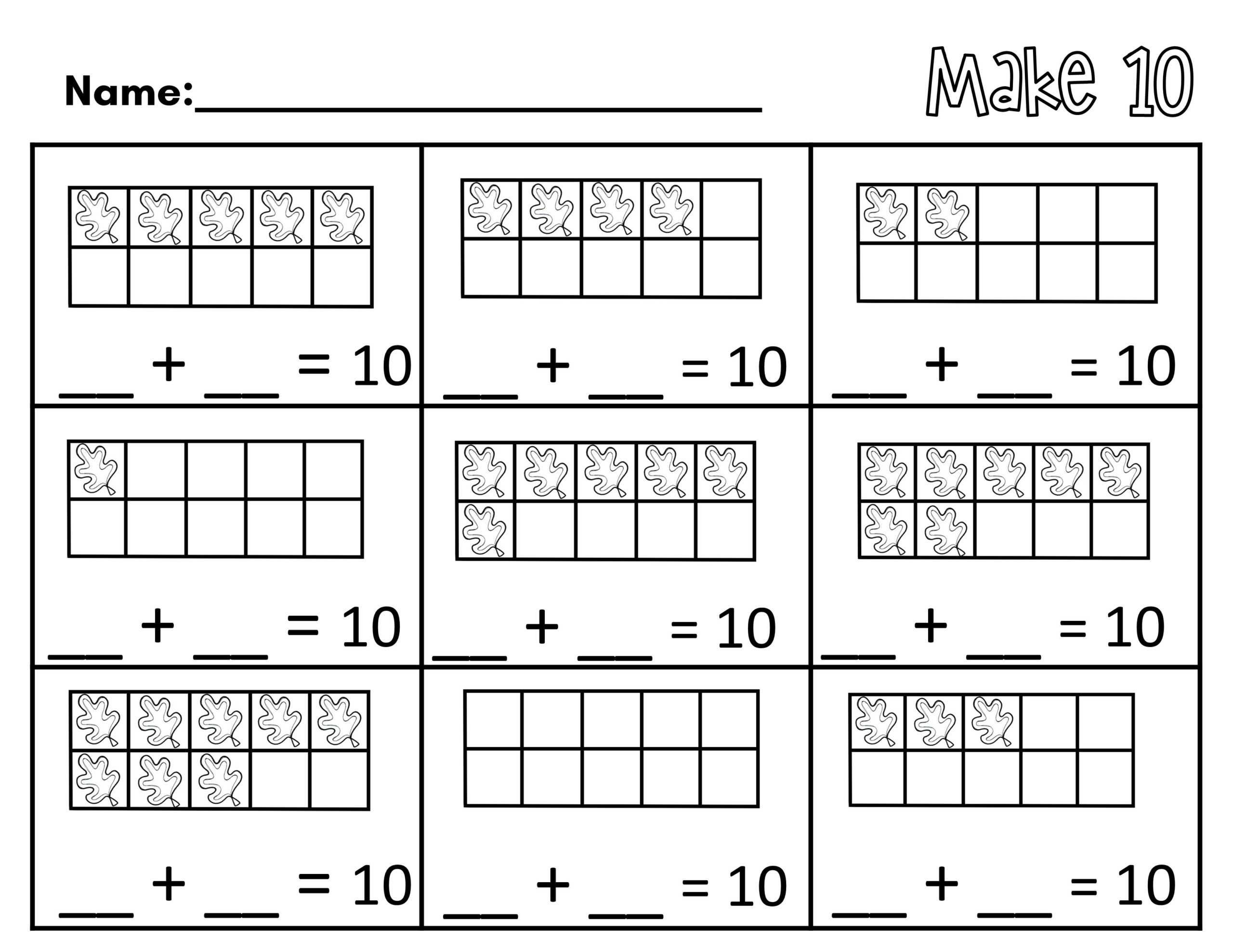 FREE Addition to 10 Task Cards | Made By Teachers