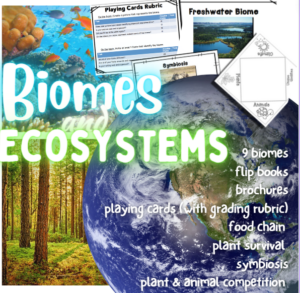 Biomes and Ecosystems Life Science vocabulary and reading comprehension ...