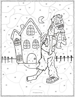 Biochemistry Review Hidden Picture Halloween Activities | Made By Teachers