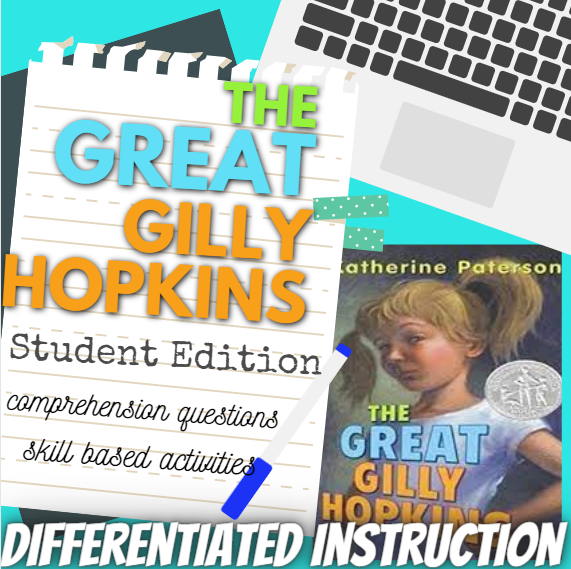 The Great Gilly Hopkins Katherine Paterson STUDENT ACTIVITY | Made By ...