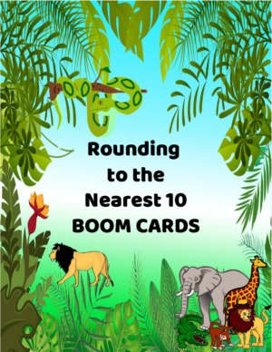 Rounding to the Nearest 10 Boom Cards | Made By Teachers