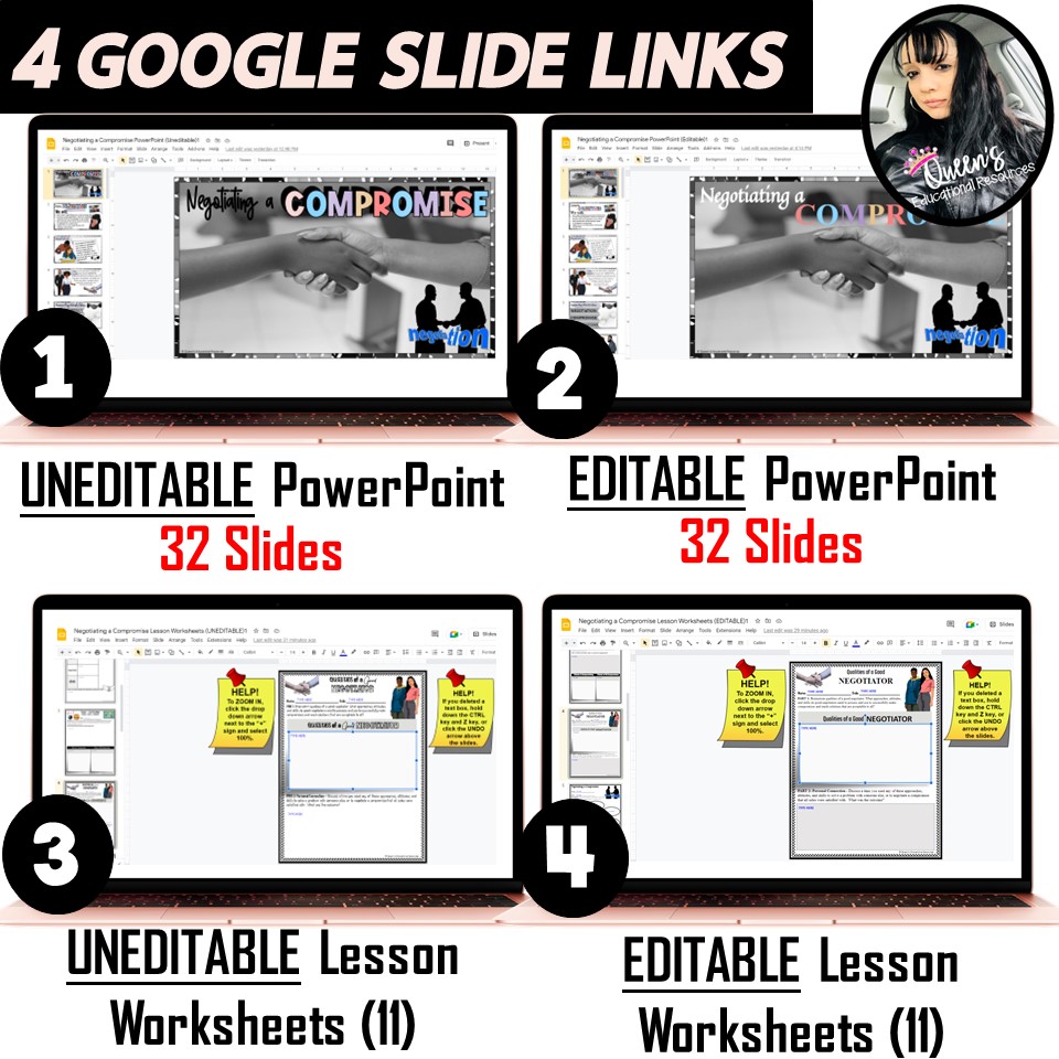 Negotiating and Compromise Lesson, PowerPoint, and Activities | Made By ...