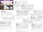 Halloween Themed Number Practice Pages (1- 20): - Made By Teachers