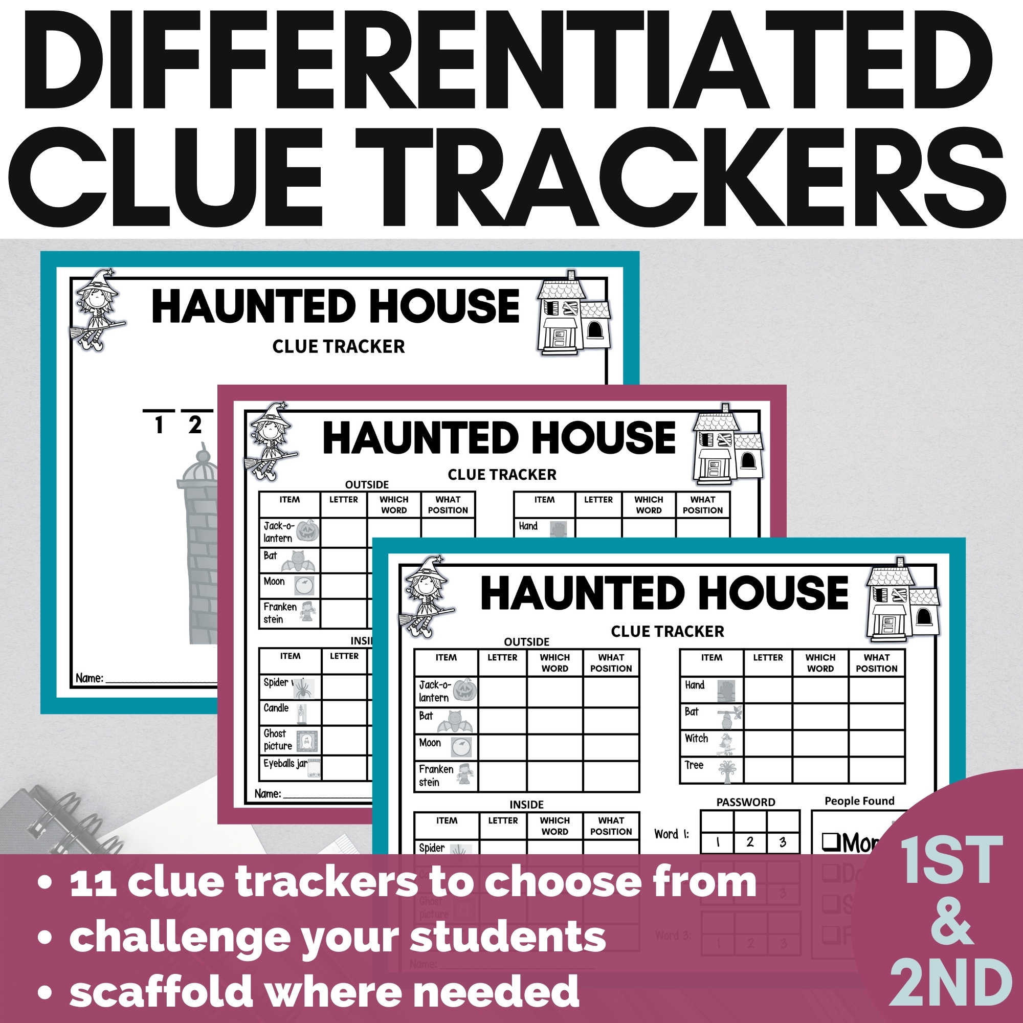 Halloween Addition and Subtraction to 20 Escape Room - Boom Cards ...