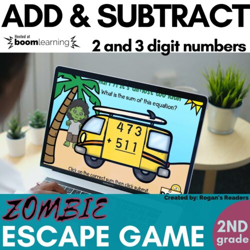 2nd Grade Place Value BOOM™ Cards - Digital Escape Room Game | Made By ...