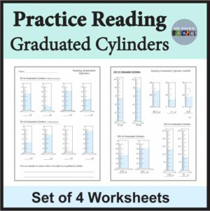 Graduated Cylinder Measurement PracticeWorksheets - Made By Teachers