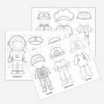 Community Helpers Worksheets, Occupation Printable, Paper Dolls ...