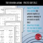 Math Intervention Workbook 4th grade - Book 3 | Made By Teachers