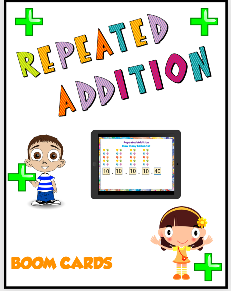 Repeated Addition Boom Cards | Made By Teachers