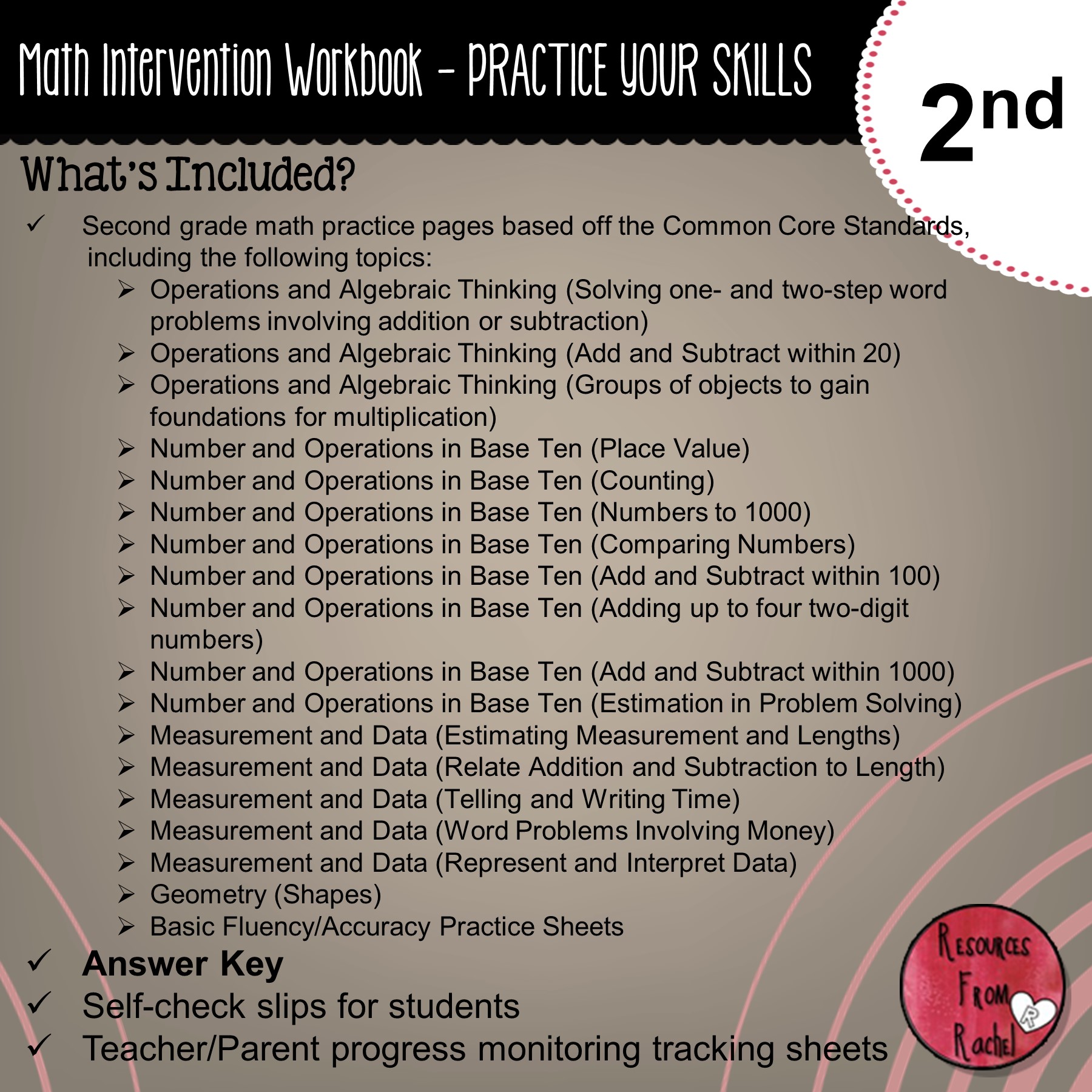 Math Intervention Workbook 2nd grade - Book 3 | Made By Teachers