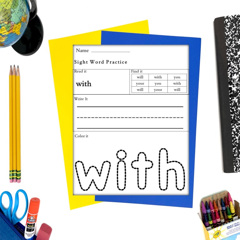 Kindergarten Sight Word Worksheets | Made By Teachers