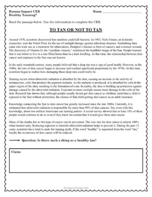 CERs for Human Impact on the Environment | Made By Teachers