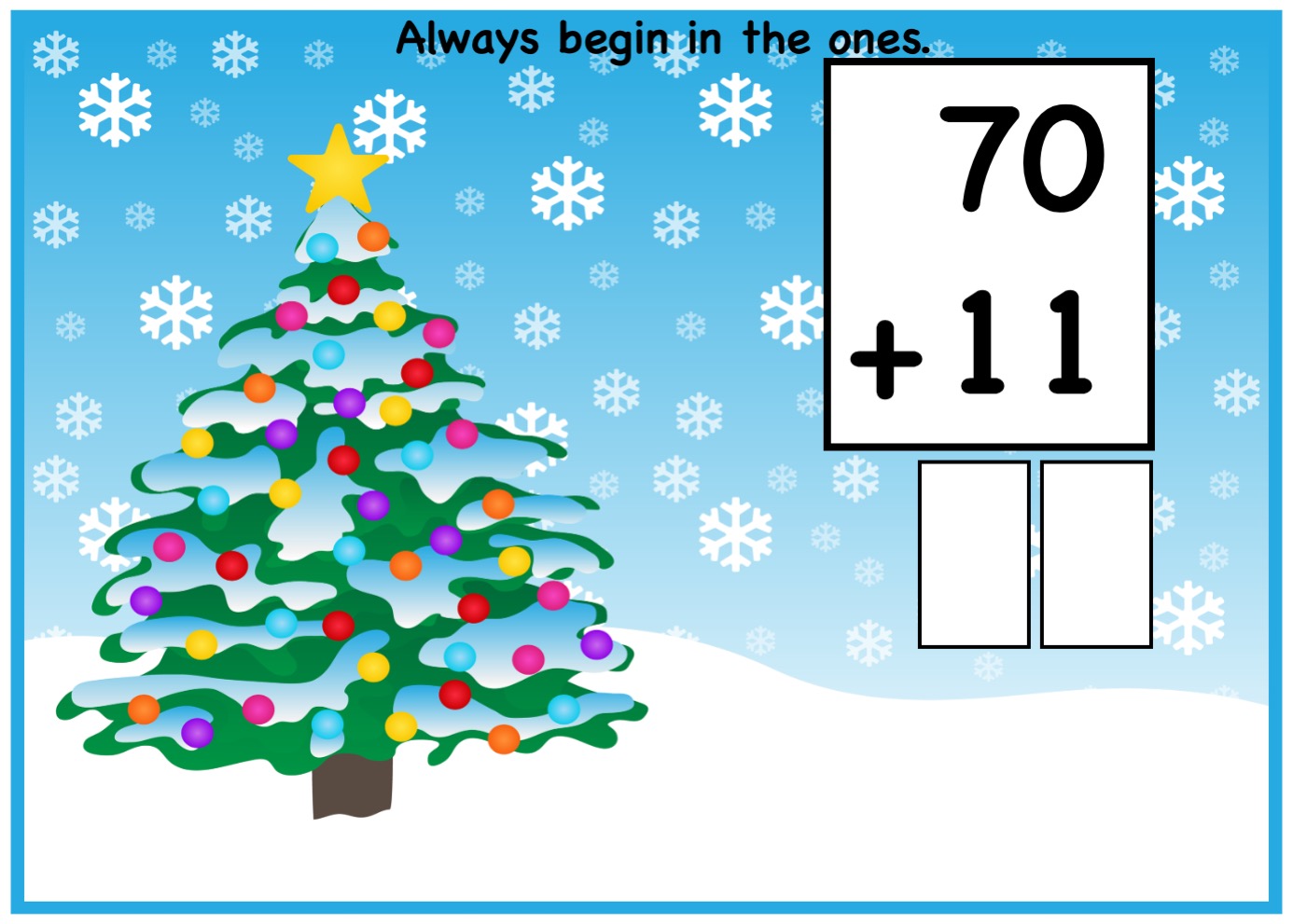 Winter 2 Digit Addition Without Regrouping Boom Cards | Made By Teachers