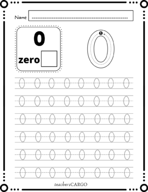 Tracing numbers 1-10 |Trace and Write Numbers 1-10| Number Formation ...