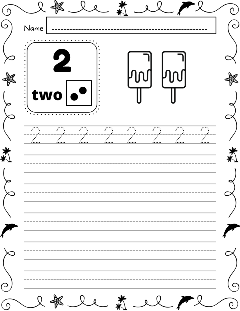 Tracing numbers 1-10 |Trace and Write Numbers 1-10| Number Formation ...