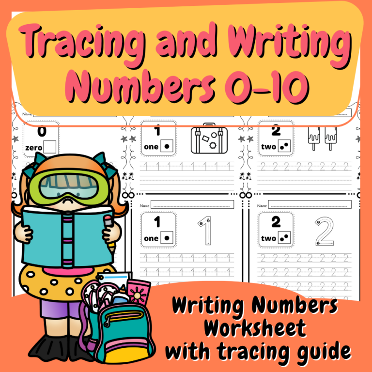 Tracing numbers 1-10 |Trace and Write Numbers 1-10| Number Formation ...