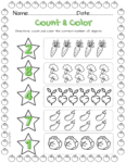Counting Objects to 10 : Count and Color Objects for Kindergarten ...