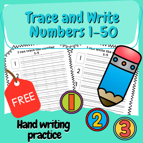 Tracing numbers 1-10 |Trace and Write Numbers 1-10| Number Formation ...
