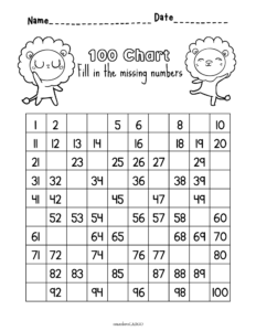 Missing numbers to 120| Counting to 120 worksheets |50s, 100s, 120 ...