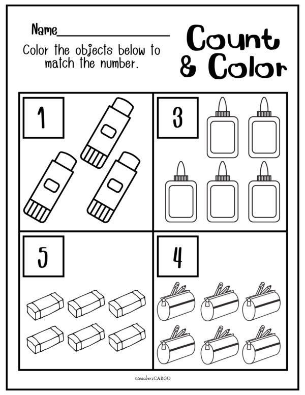 Kindergarten Morning Work | Made By Teachers