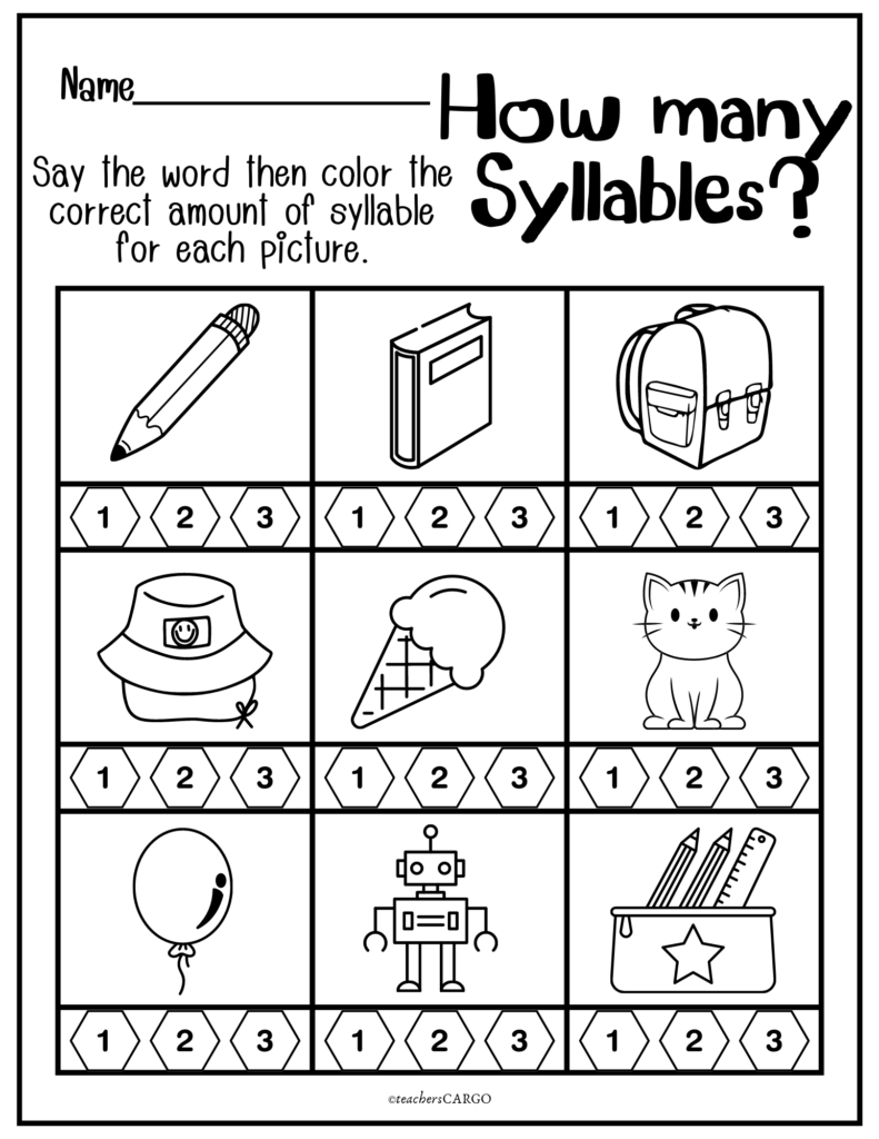 Kindergarten Morning Work | Made By Teachers