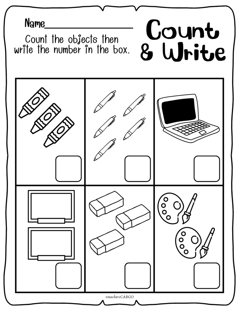 Morning Work for Kindergarten | Kindergarten Morning Work | Made By ...