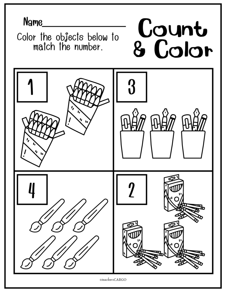 Morning Work for Kindergarten | Kindergarten Morning Work | Made By ...