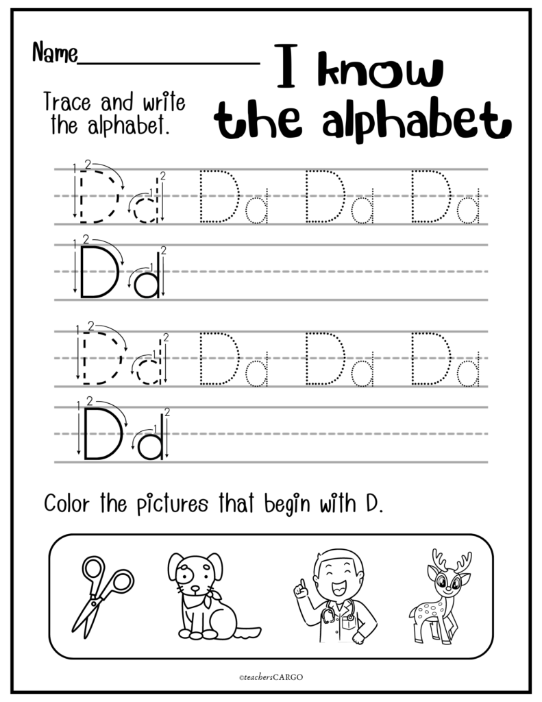 Morning Work for Kindergarten | Kindergarten Morning Work - Made By ...