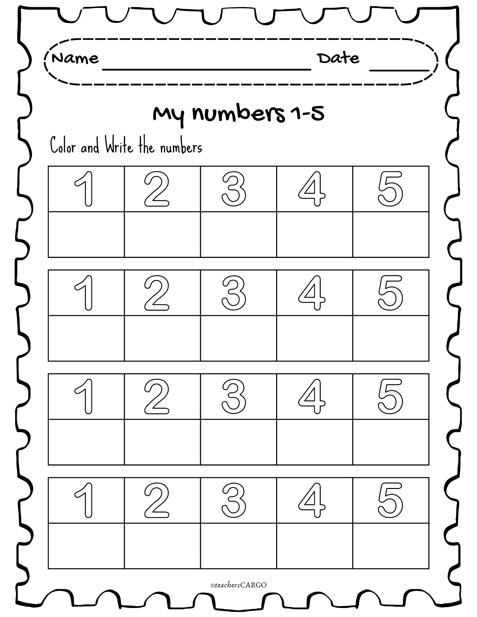 Tracing Numbers 1 5 Trace And Write Numbers 1 5 Made By Teachers Tracing Numbers 1 5 Trace And Write Numbers 1 5 Made By Teachers