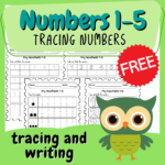 Tracing Numbers 1-5 | Trace and Write Numbers 1-5 | Made By Teachers
