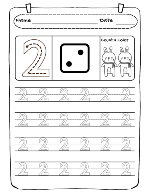 Tracing numbers 1-5 | Number tracing Worksheets | Numbers 1-5 | Made By ...